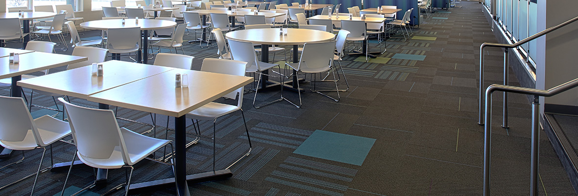 Gallery: Corporate Cafeteria - J+J Flooring Group